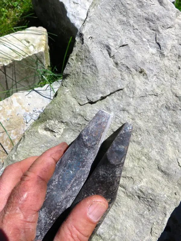 DIY: How to Build a Natural Stone Wall using Real Stone