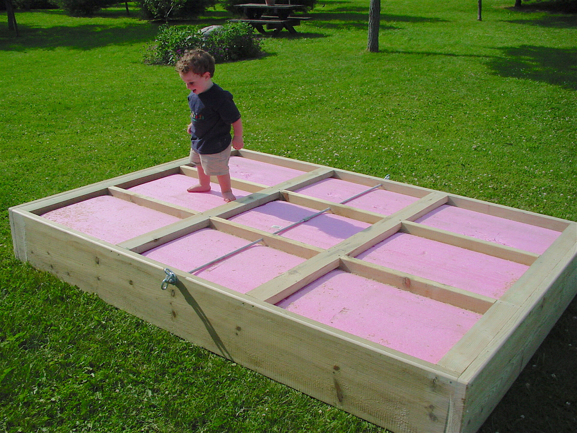 BUILD A SWIMMING RAFT: Download FREE Plans, Materials List ...