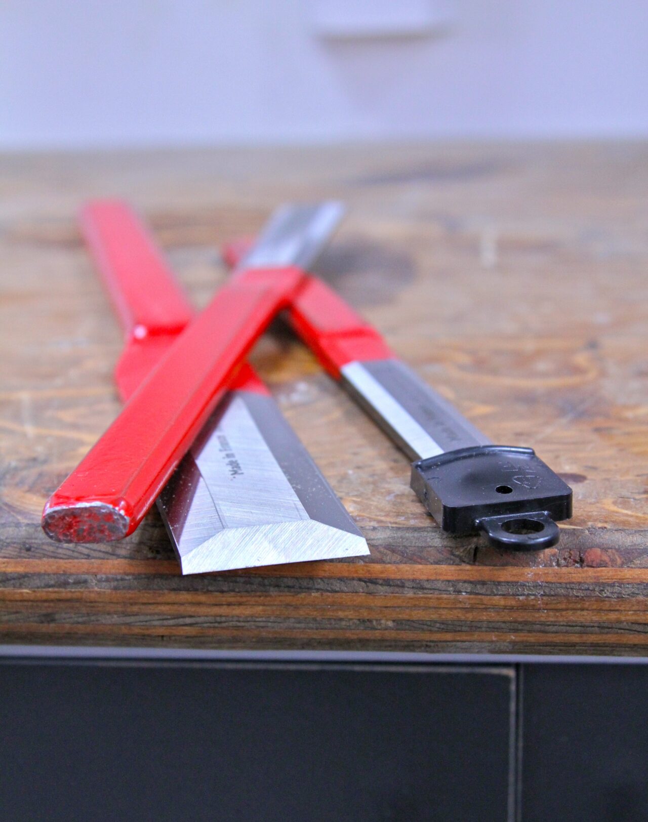 WOODWORKING: See French-Made All-Steel Framing Chisels