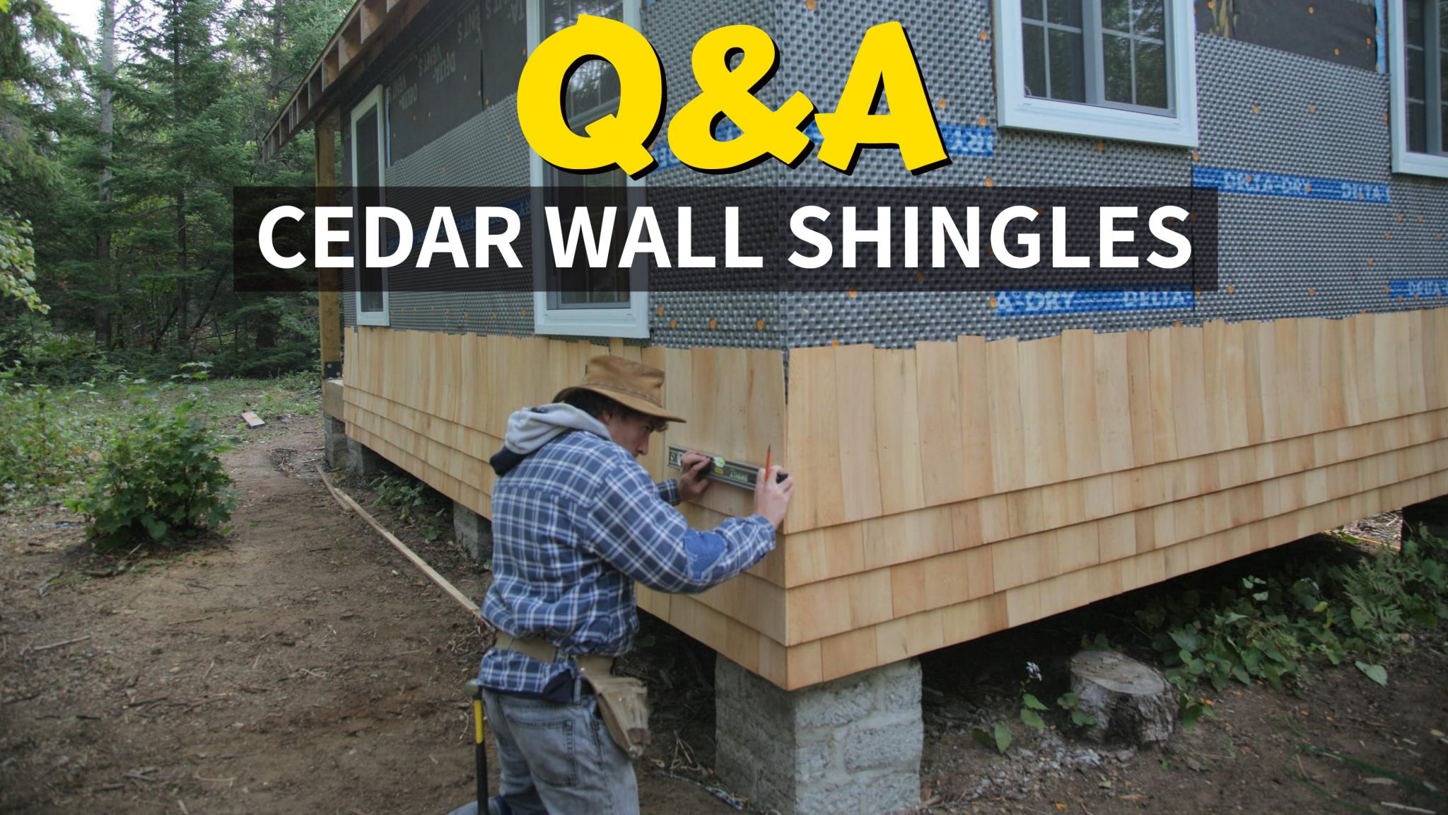 Q&A OF THE WEEK: "Should I Finish Cedar Sidewall Shingles?"