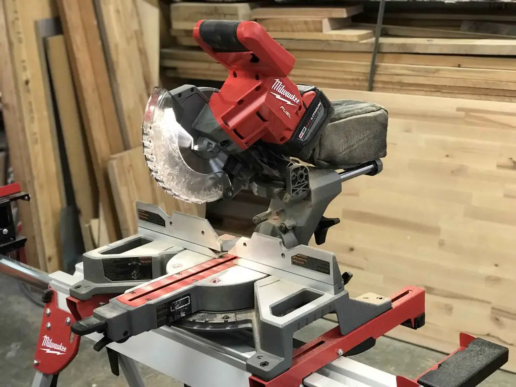 Power Tools Cordless Miter Saws Get Good Miter Joint Video Tutorial