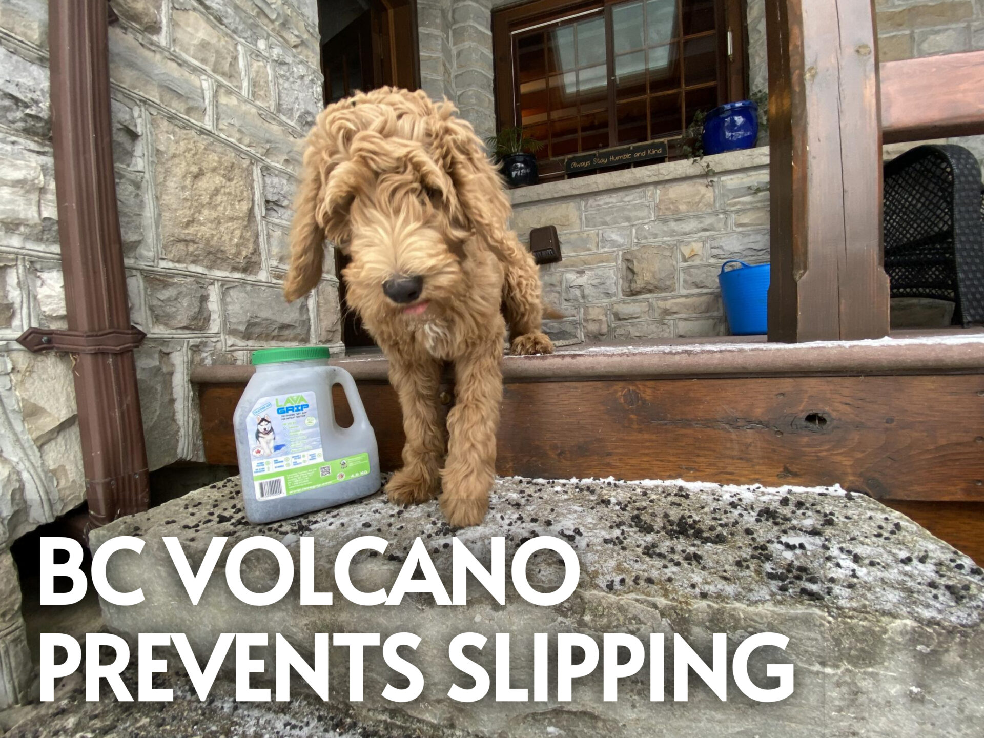 BC Volcano Keeps People From Slipping on Ice