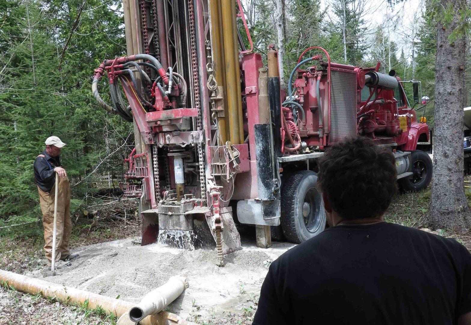 RURAL LIVING: Water Well Drilling With Nice Surprise Near the End