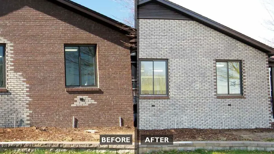 Comparing Brick Staining and Brick Painting