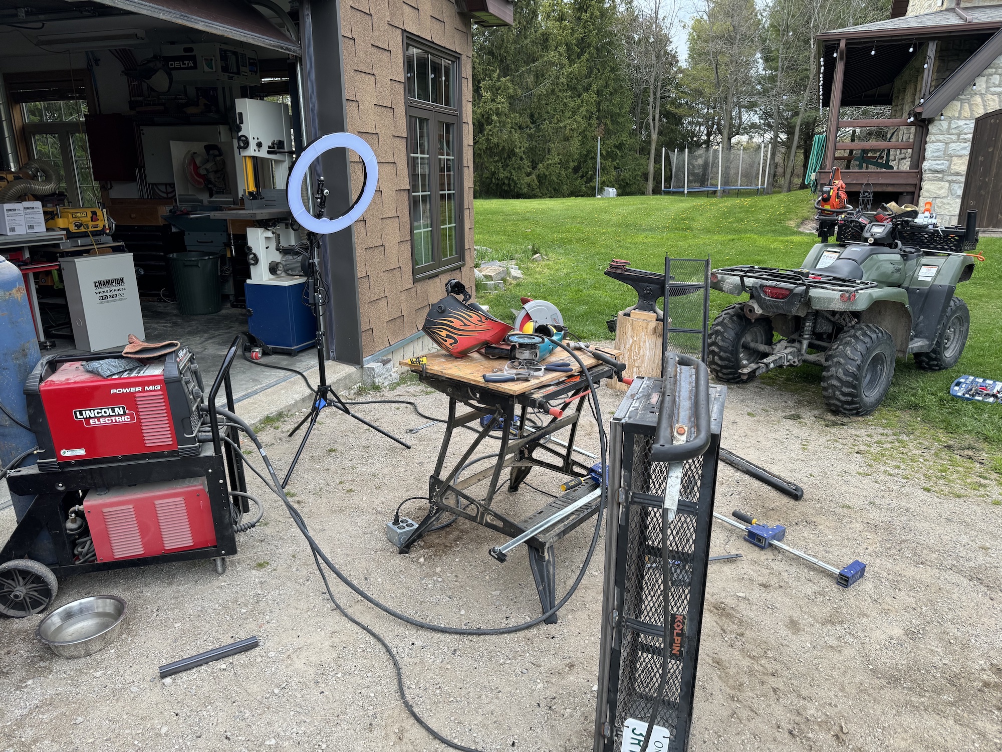 Moments in Time Pt.2: Drainage Tiles, ATV Maintenance, Metalworking ...